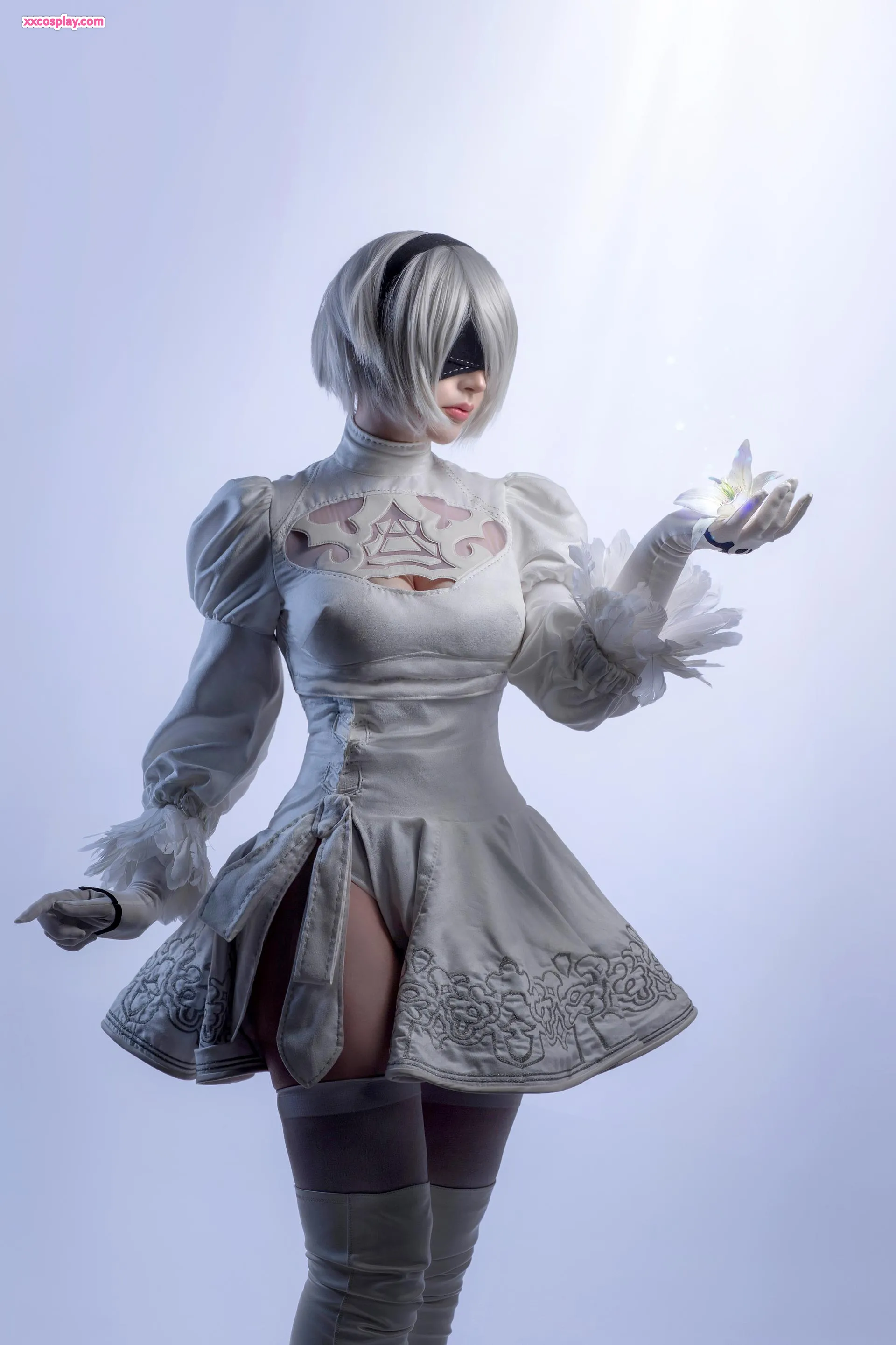 Sayathefox - 2B Weißes Kleid | xxcosplay